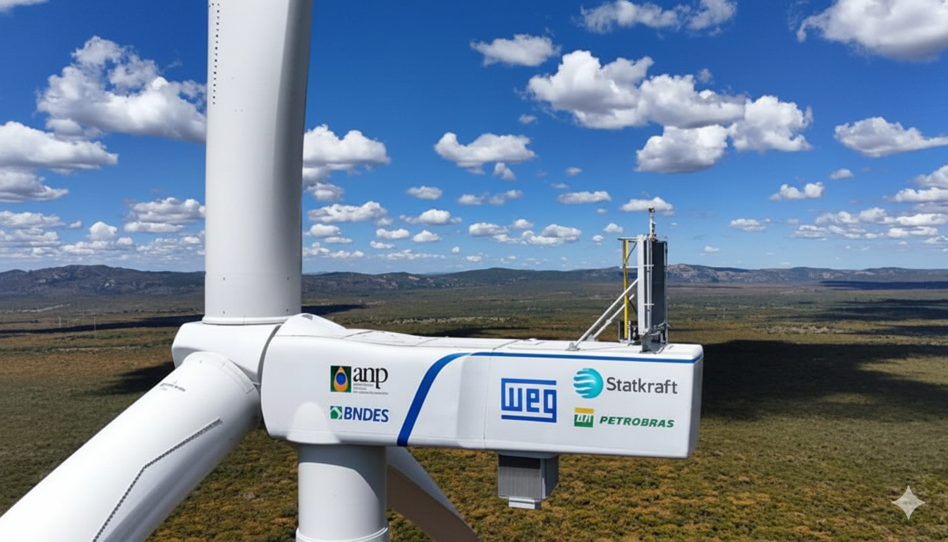 Petrobras inaugura a maior turbina eólica das Américas na Bahia em parceria com WEG e Statkraft ...